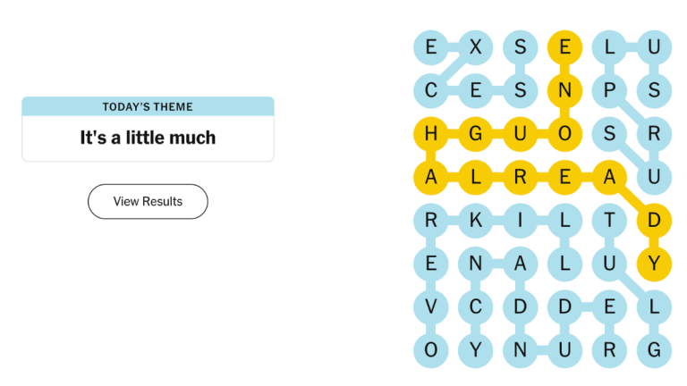 NYT Strands: (It’s a Little Much) Hints and Answers for Today (February ...