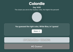 Colordle Hints and Answer for Today (February 27, 2026)
