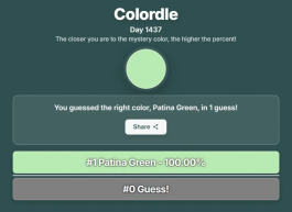 Colordle Hints and Answer for Today (March 1, 2026)