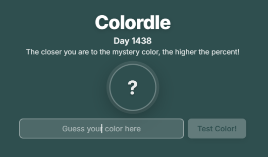 Colordle Hints and Answer for Today (March 2, 2026)