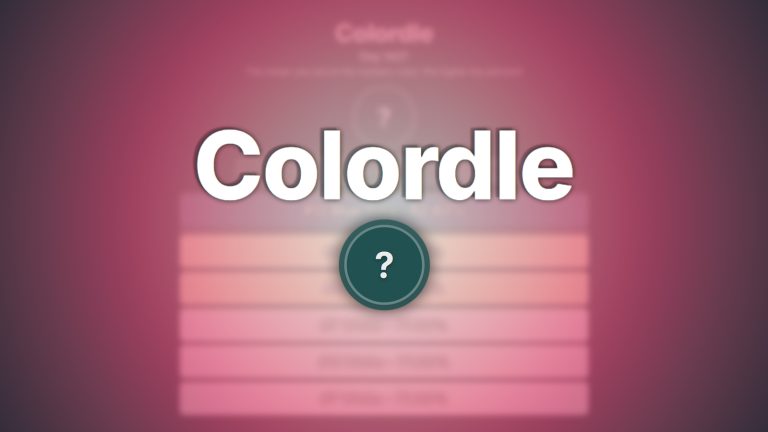 Colordle Hints and Answer for Today (March 4, 2026)