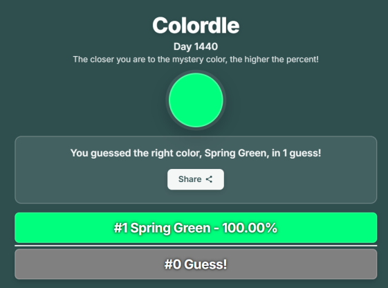 Colordle Hints and Answer for Today (March 4, 2026)