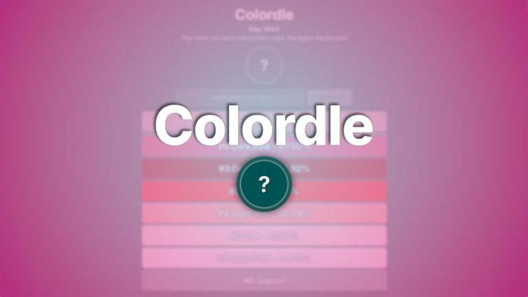 Colordle Hints and Answer for Today (February 25, 2026)