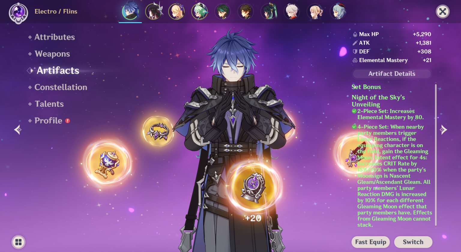 Genshin Impact Flins Build Guide: Best Weapons, Teams, Artifacts, and More
