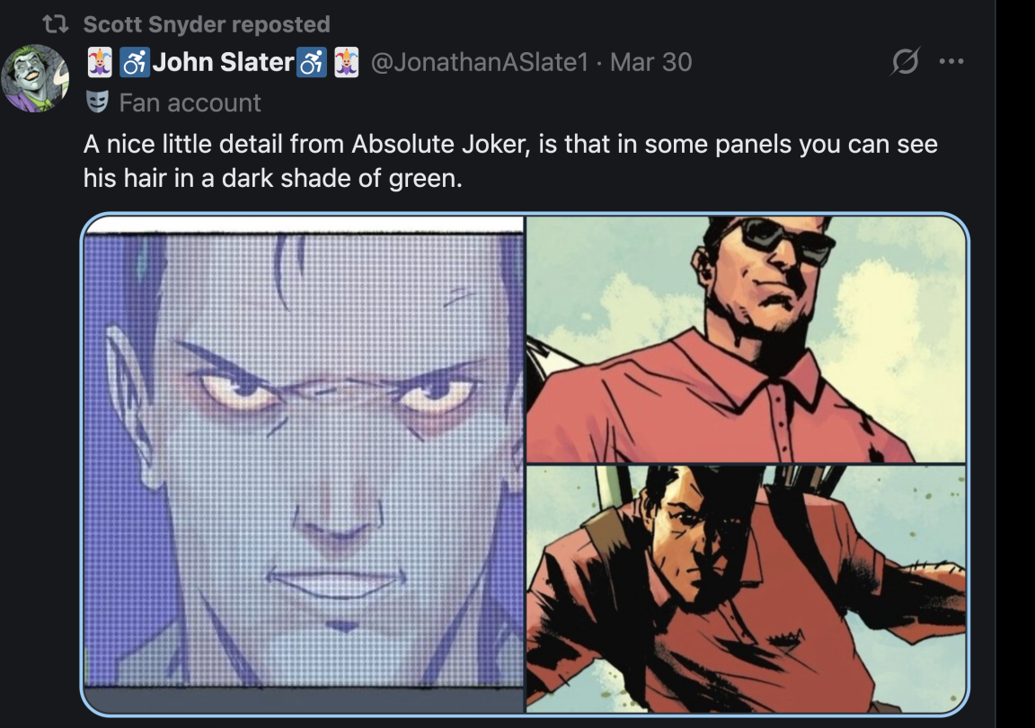 Scott Snyder Reveals Hidden Absolute Joker Detail: How Does It Affect ...