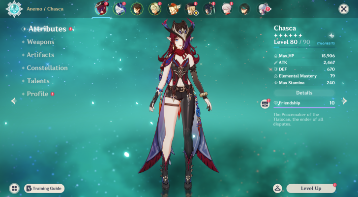 Genshin Impact Chasca Build Guide: Best Weapons, Teams, Artifacts, and More
