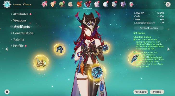 Genshin Impact Chasca Build Guide: Best Weapons, Teams, Artifacts, and More