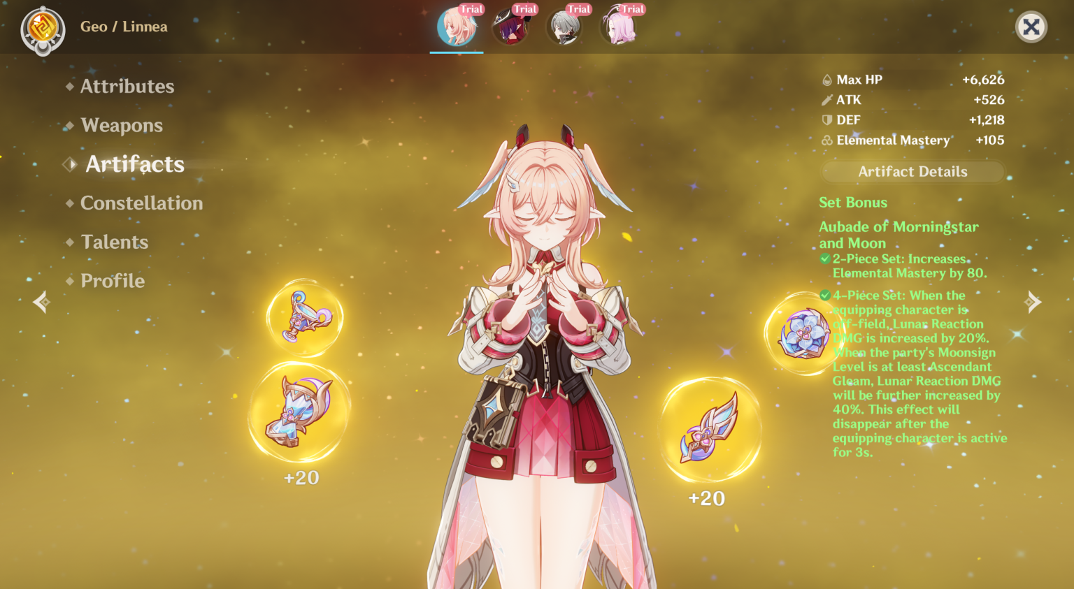Genshin Impact Linnea Build Guide: Best Weapons, Teams, Artifacts, and More