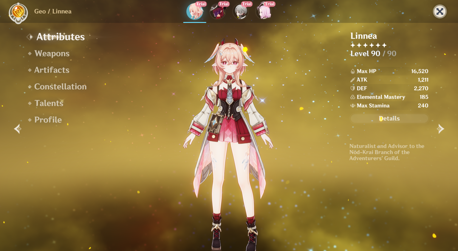 Genshin Impact Linnea Build Guide: Best Weapons, Teams, Artifacts, and More