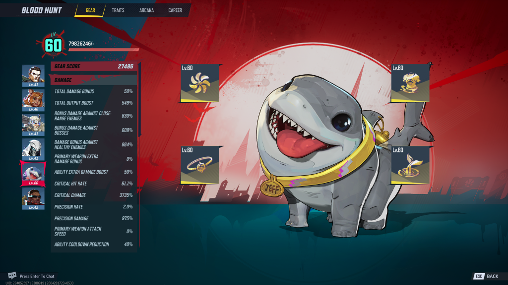 Best Jeff the Land Shark Build in Marvel Rivals Blood Hunt: Traits ...