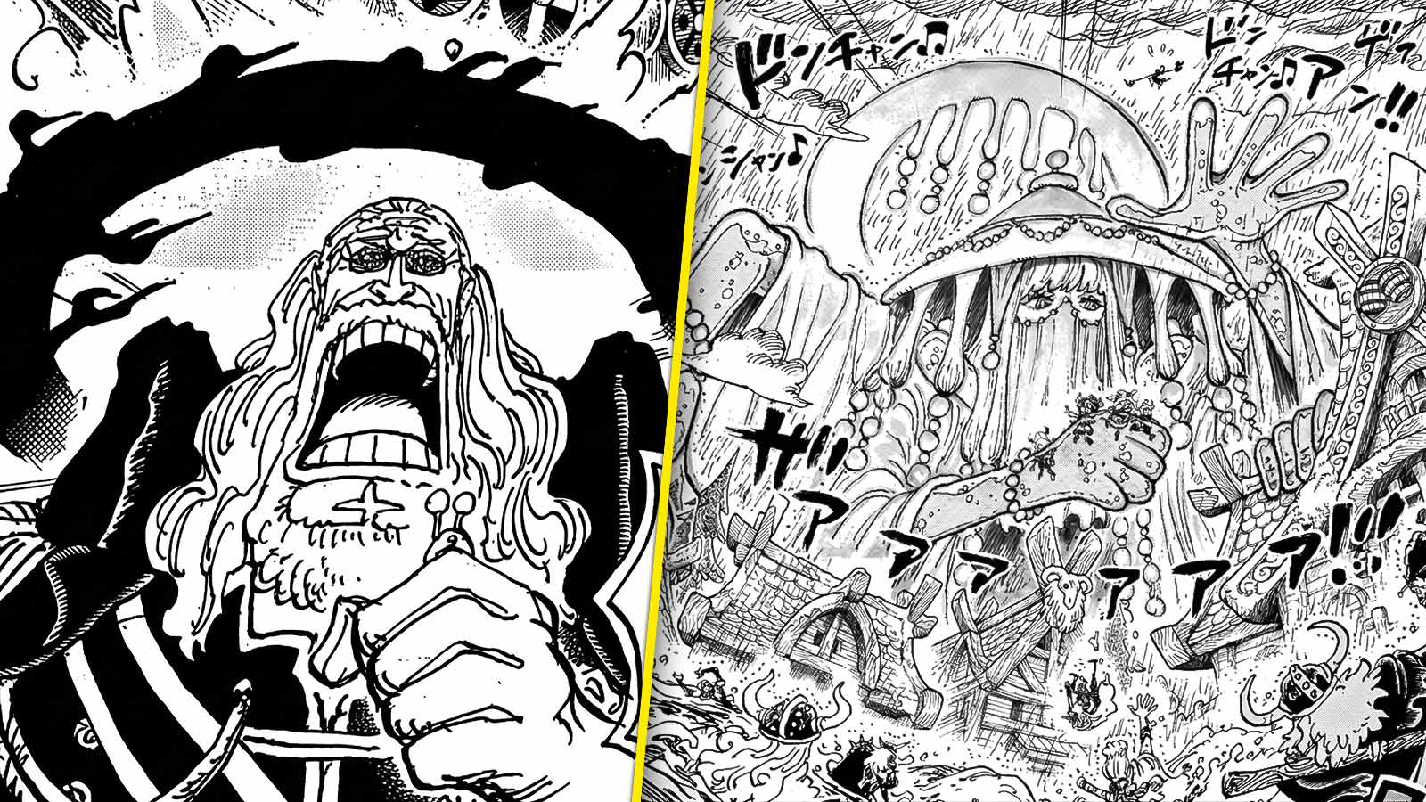 One Piece Chapter 1182 Ending Explained: The Rain God Zaza Brings Chaos ...