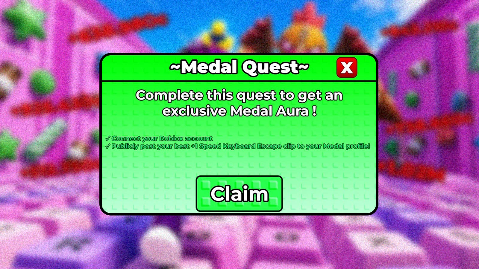 How to Complete the Medal Quest in +1 Speed Keyboard Escape? Step-By ...
