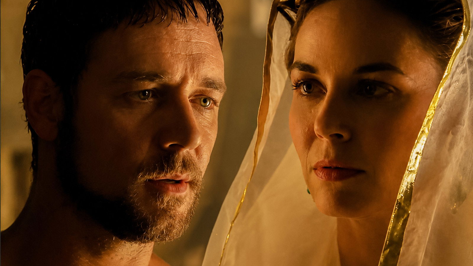 Russell Crowe Pushed Back Against Intimate Gladiator Scene With Connie ...