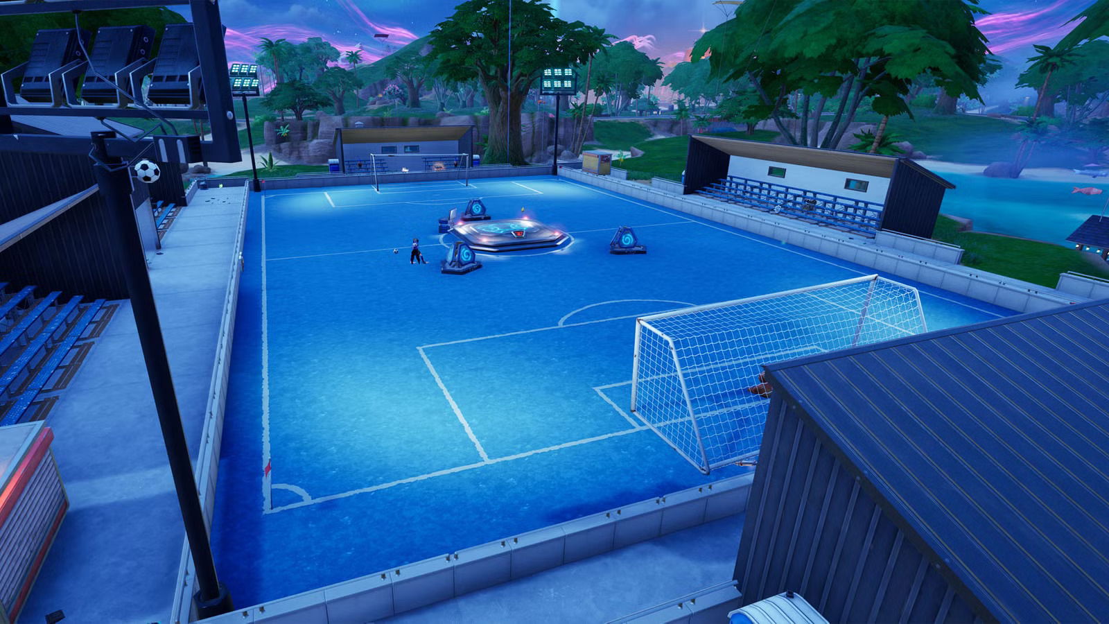 Where is the Soccer Field in Fortnite? Striker Sprite Guide